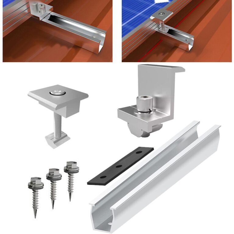 Aluminium short rails-mini rails for solar mounting - Multline ...